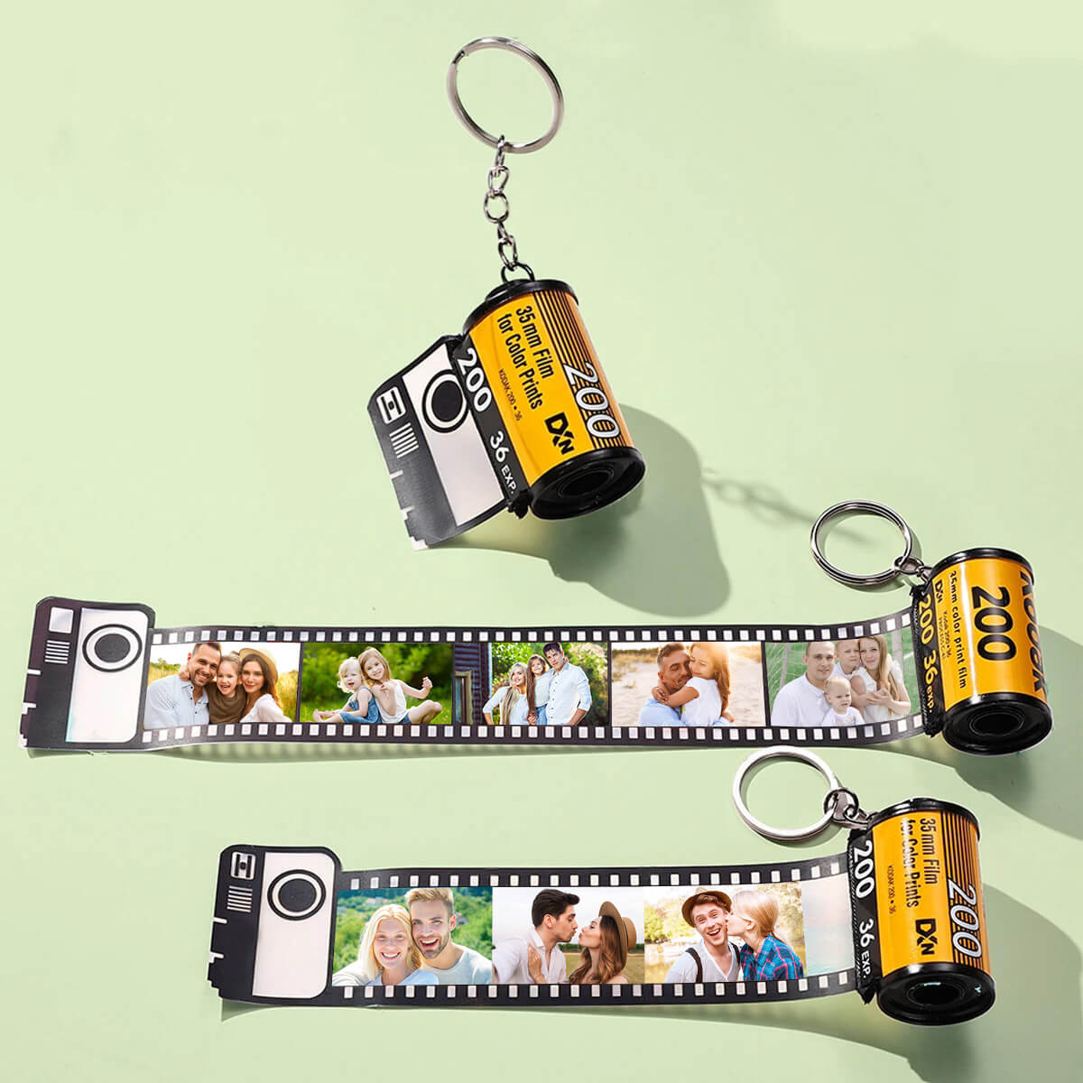 Mothers Day Gifts Customized Camera Roll Photos Keychain – Yourphotosocks