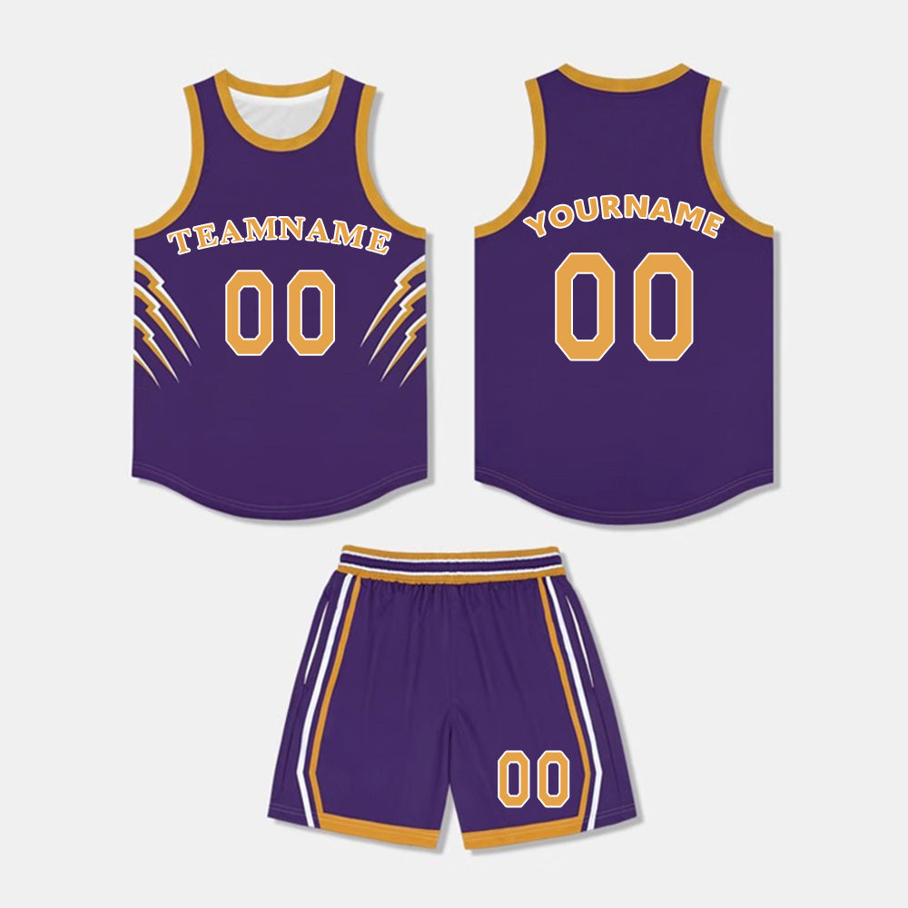 Adult Custom Basketball Team Uniforms Sportwear Sets Team Basketball J ...