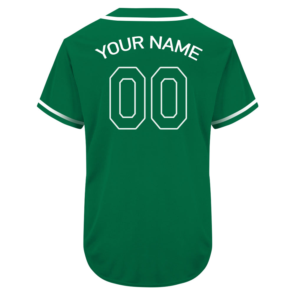 Custom Green Baseball Jerseys Custom Baseball Varsity Uniform for Adul ...