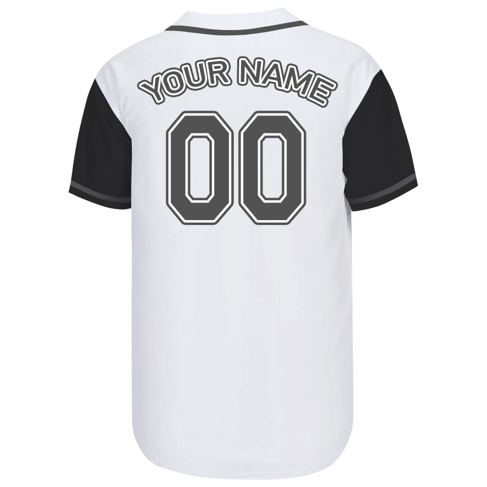 Custom White Varsity Baseball Sports Uniform Custom Authentic Baseball ...