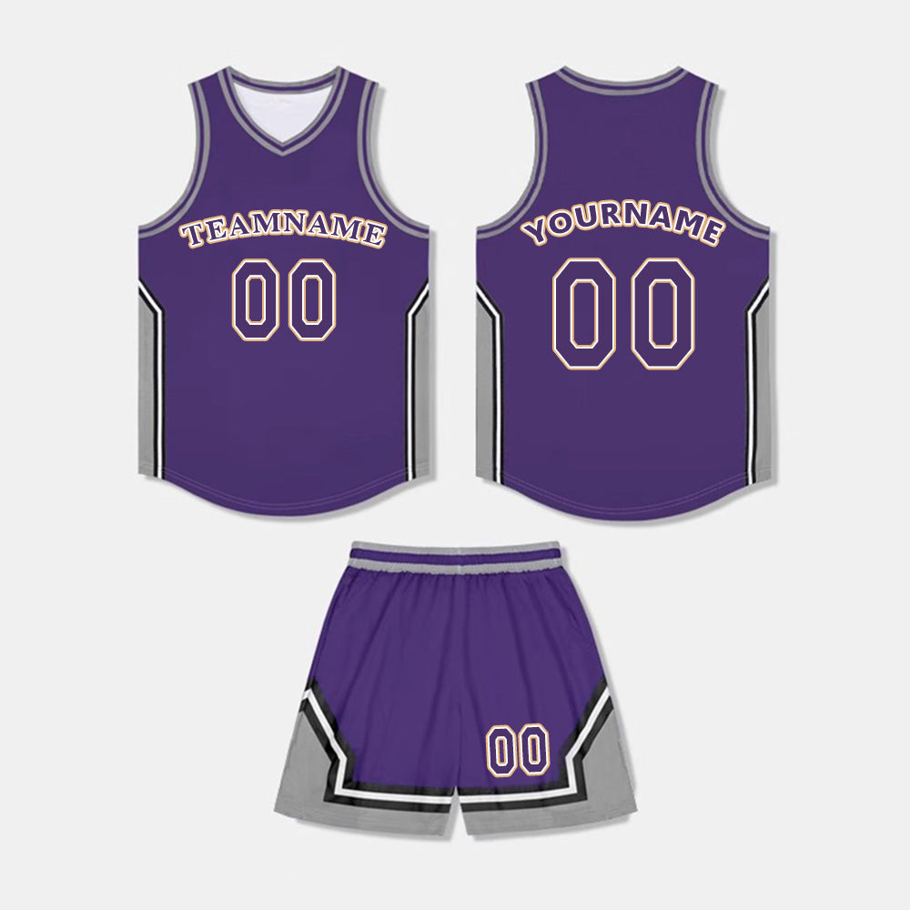 Custom Your Own Basketball Team Sports Uniform Sets – Yourphotosocks