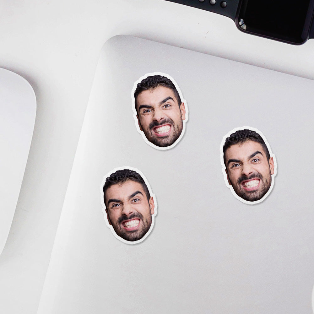 Personalized Face Stickers Custom Stickers with Photo – Yourphotosocks