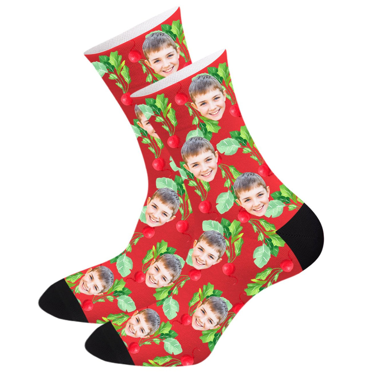 Custom Radish Socks – Yourphotosocks