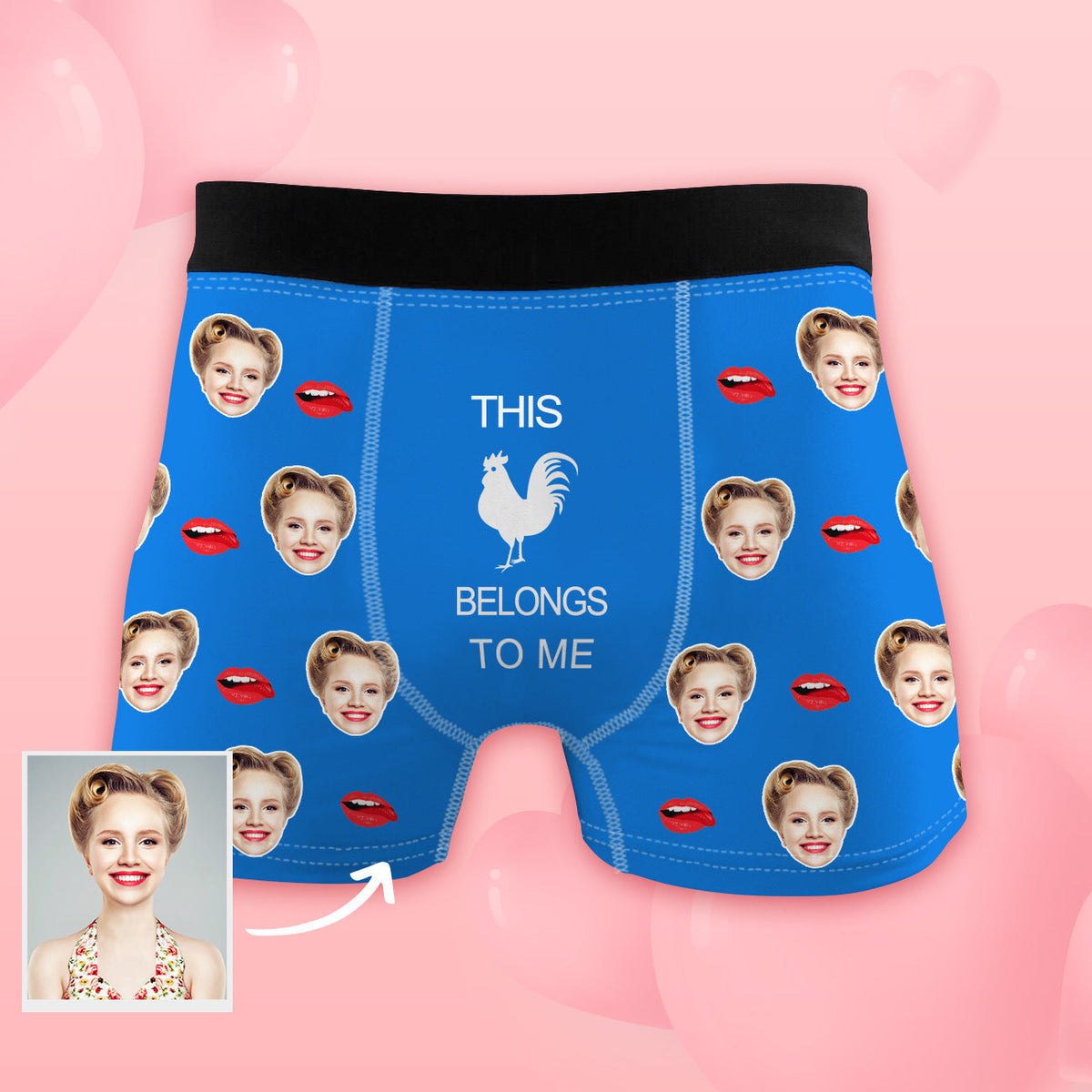 Custom Face Boxers Shots Photo Boxers Anniversary Gift for Husband ...